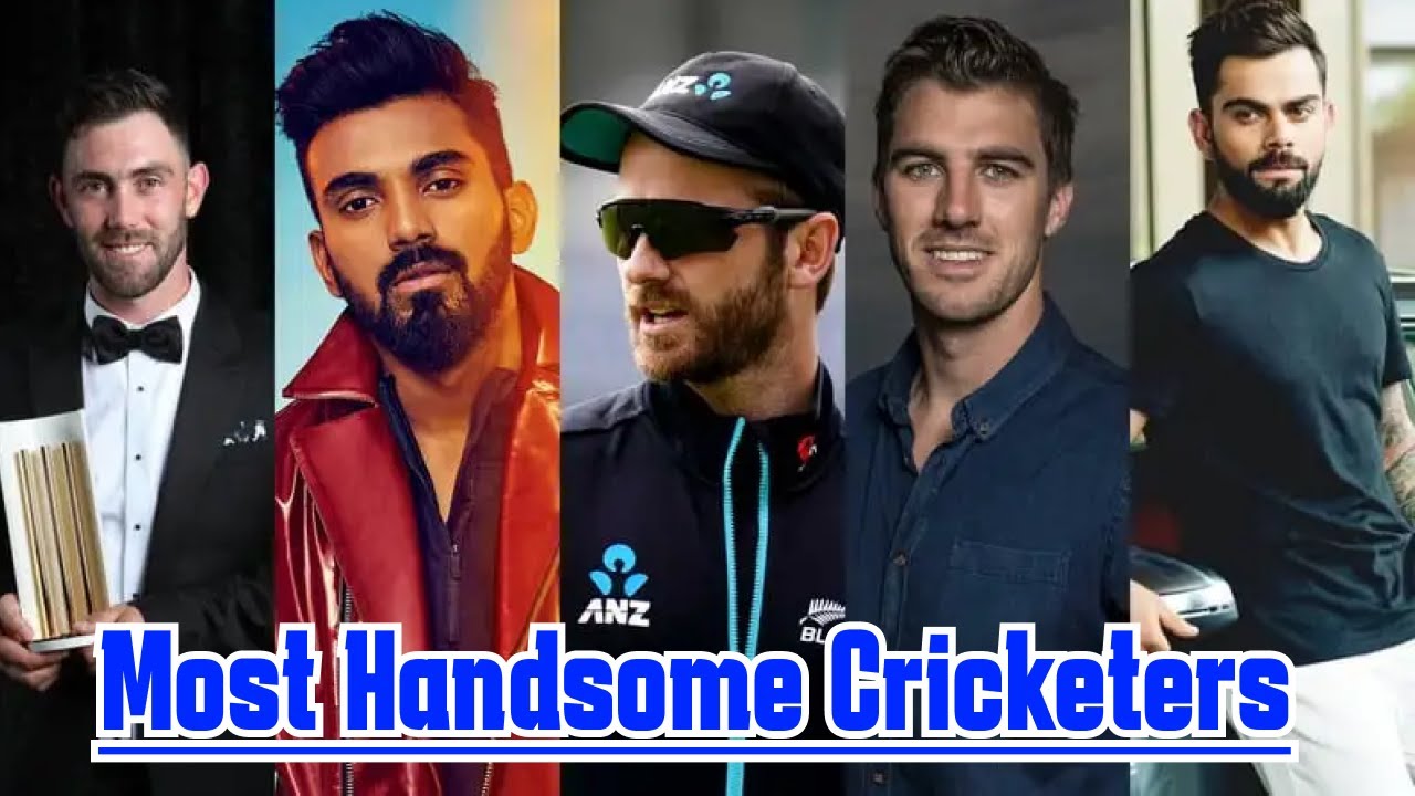 Top 10 Most Handsome Cricketers in the World | Most Stylish & Good ...