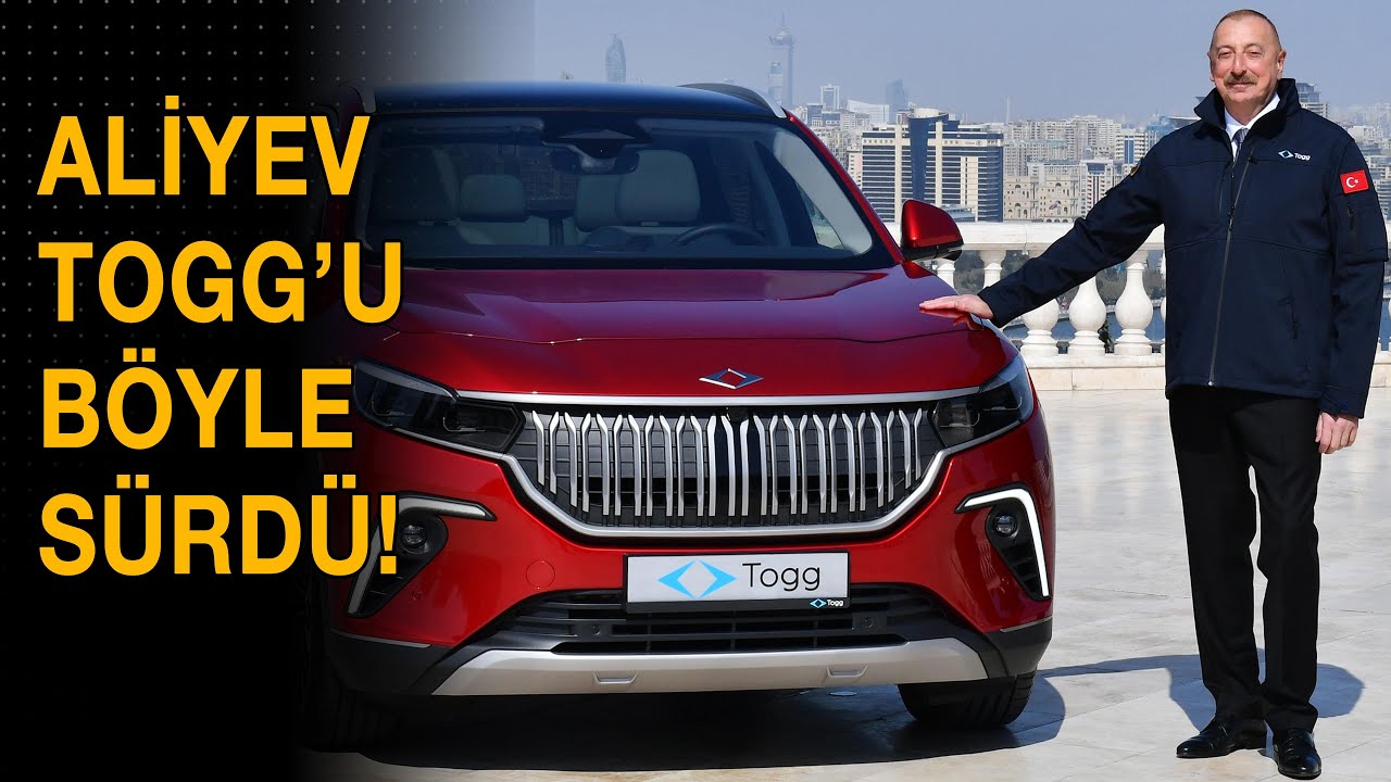Aliyev Togg'u teslim aldı! İşte o görüntüler - YouTube