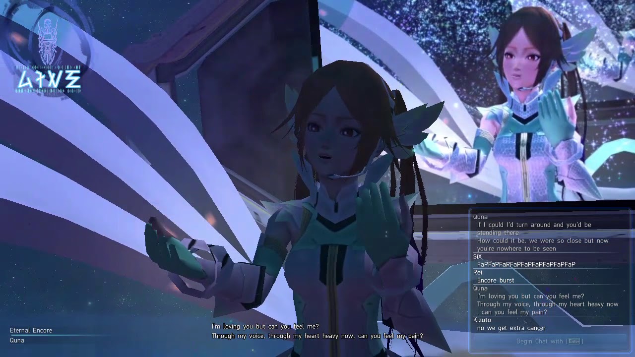 Phantasy Star Online 2 - Quna on stage! #pso2 #pso2global - YouTube