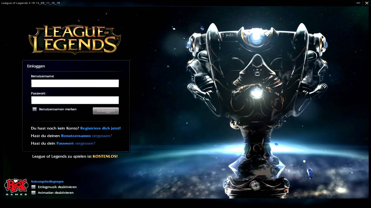 League of Legends - Championship 2014 - Warriors login screen music [HD ...