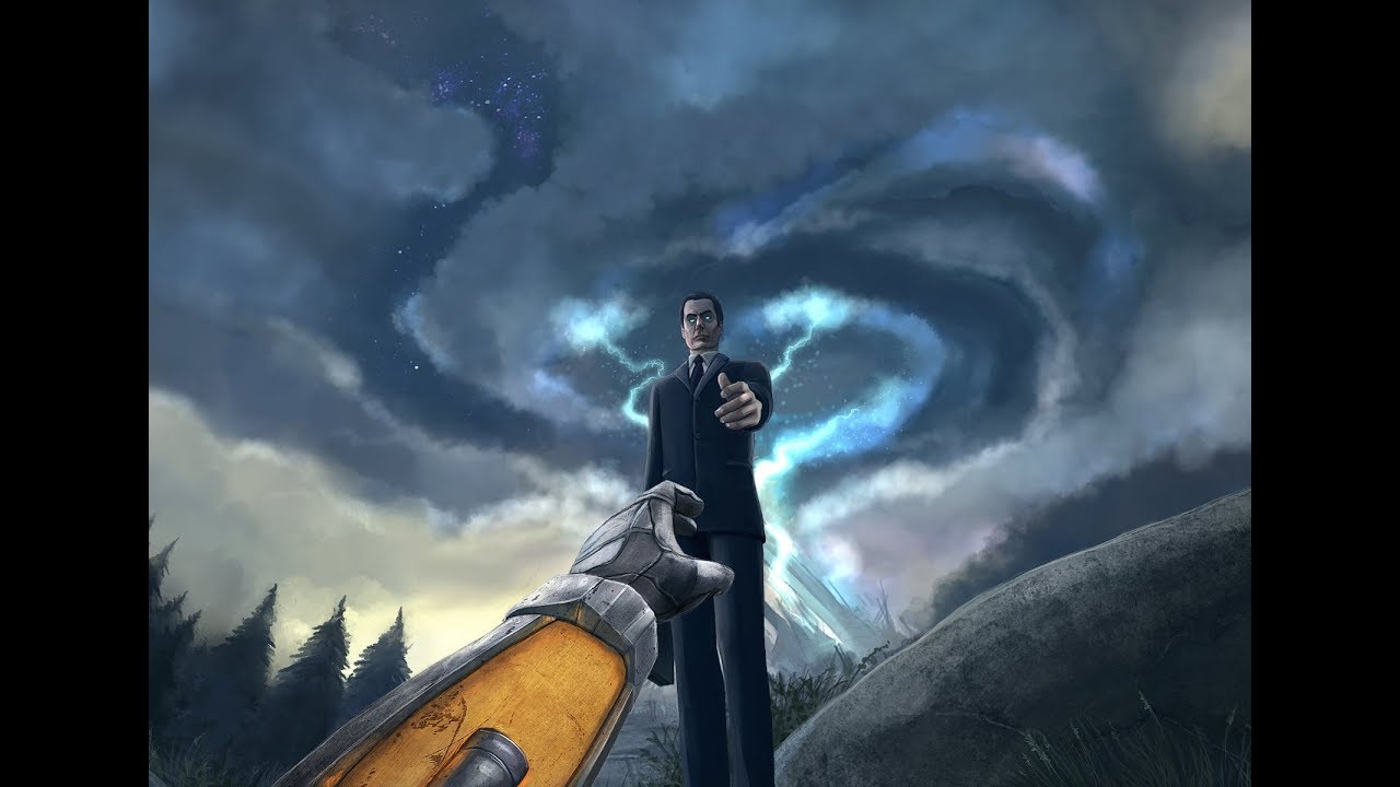 Half Life 2 All G-Man Sightings... - YouTube