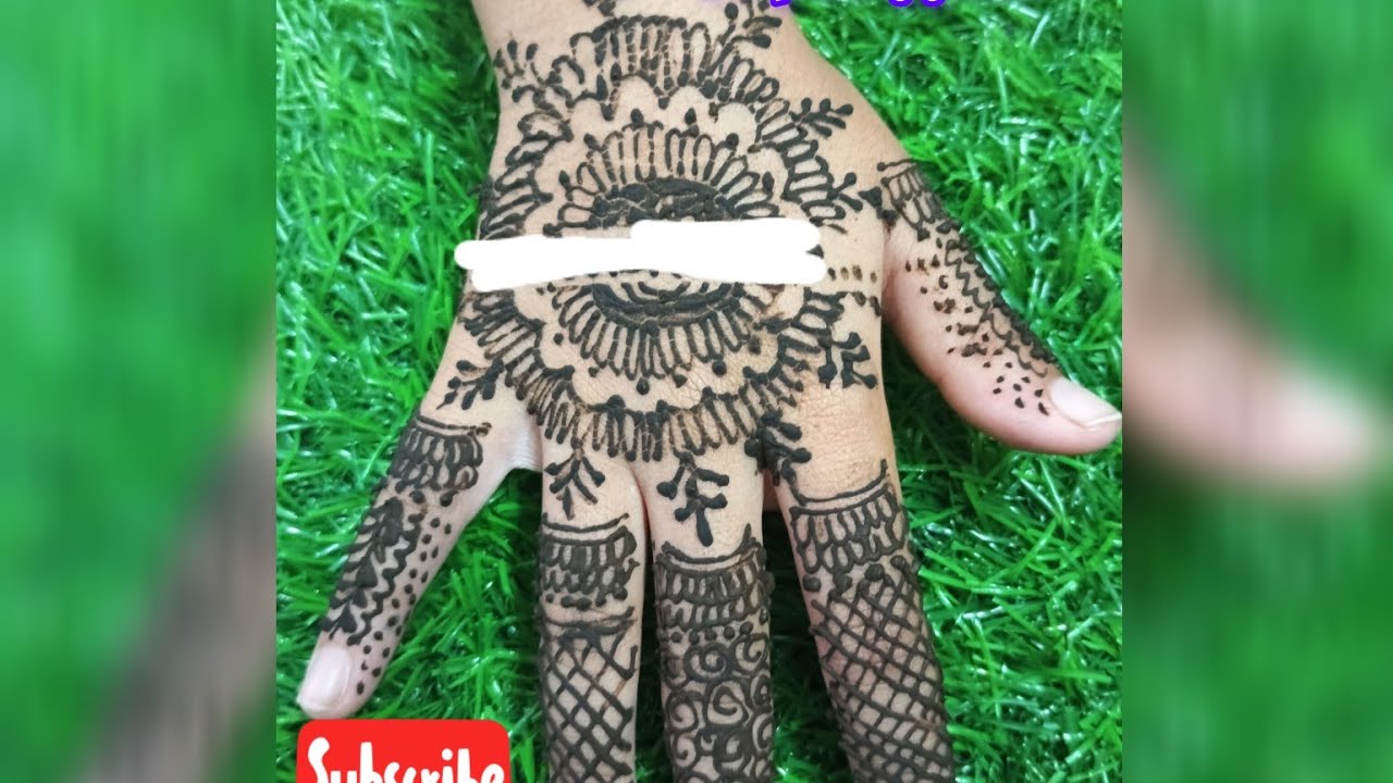 kids mehandi design #henna #megandi #artpinkyy_2k #maruthani #viral ...