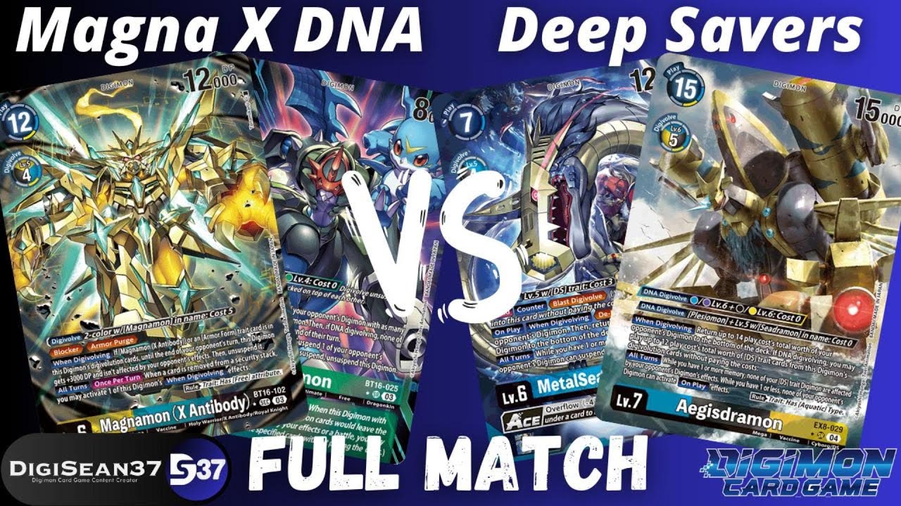 Magnamon X DNA VS Deep Savers | Digimon Card Game | Special Booster 2.5 ...