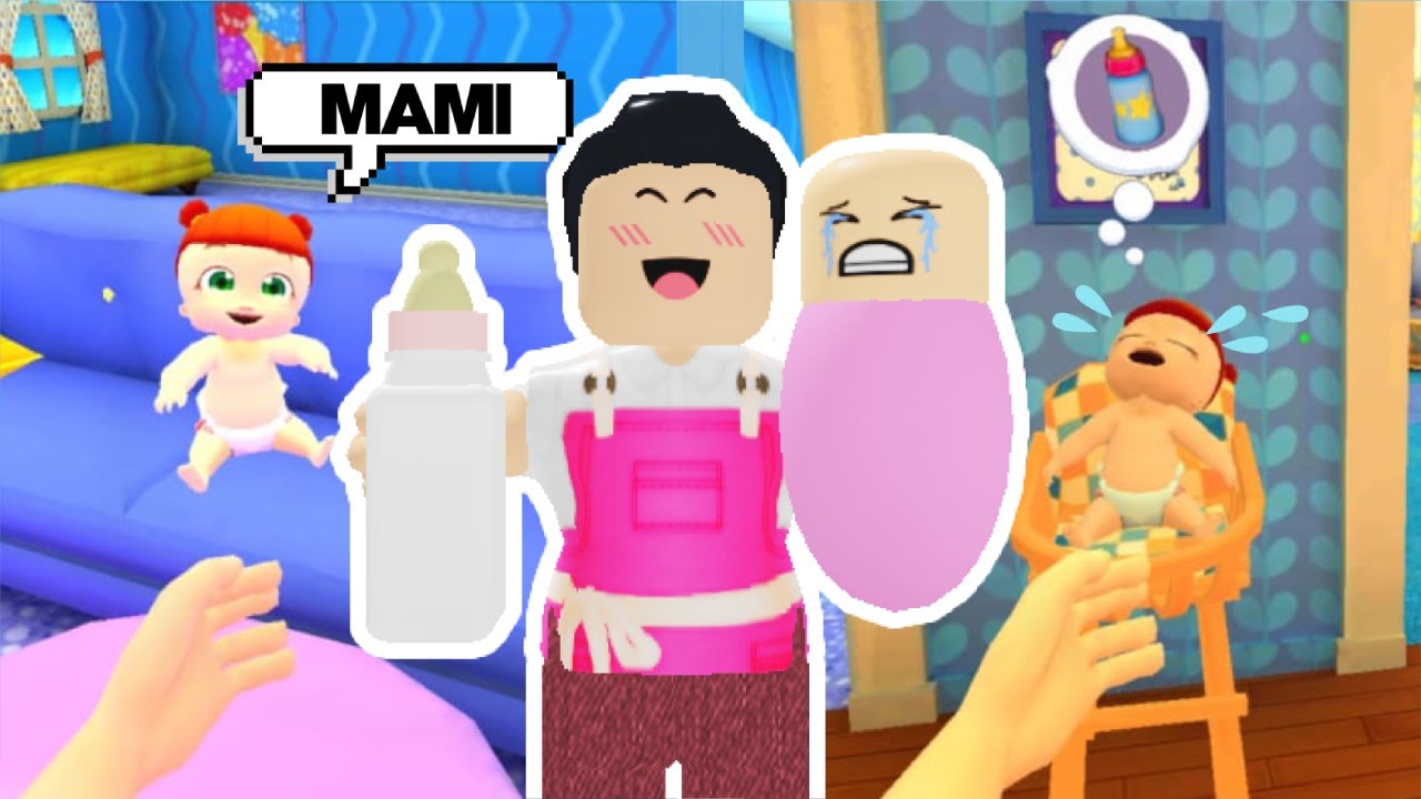 Simulador de Mamá | Tengo una nueva bebé | Mamá vs Roblox - YouTube