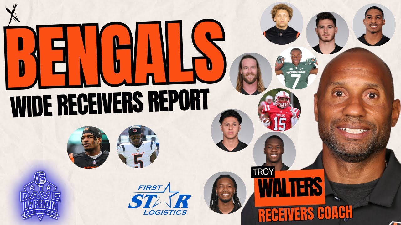 Troy Walters: Cincinnati Bengals Wide Receivers Report on Dave Lapham ...