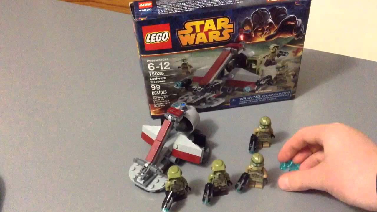 Lego Star Wars 75035 Kashyyyk Troopers Build - YouTube