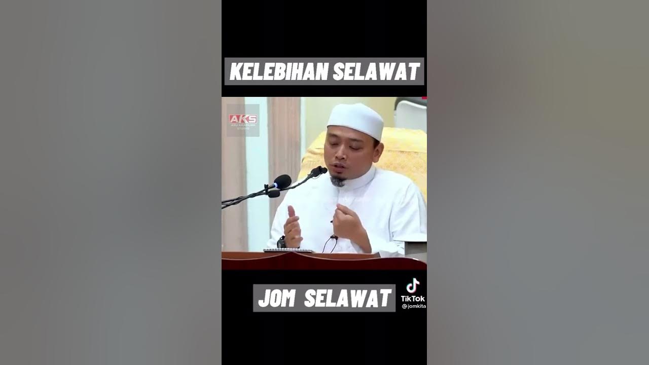 Kelebihan Selawat - Ustaz Wadi Annuar - YouTube