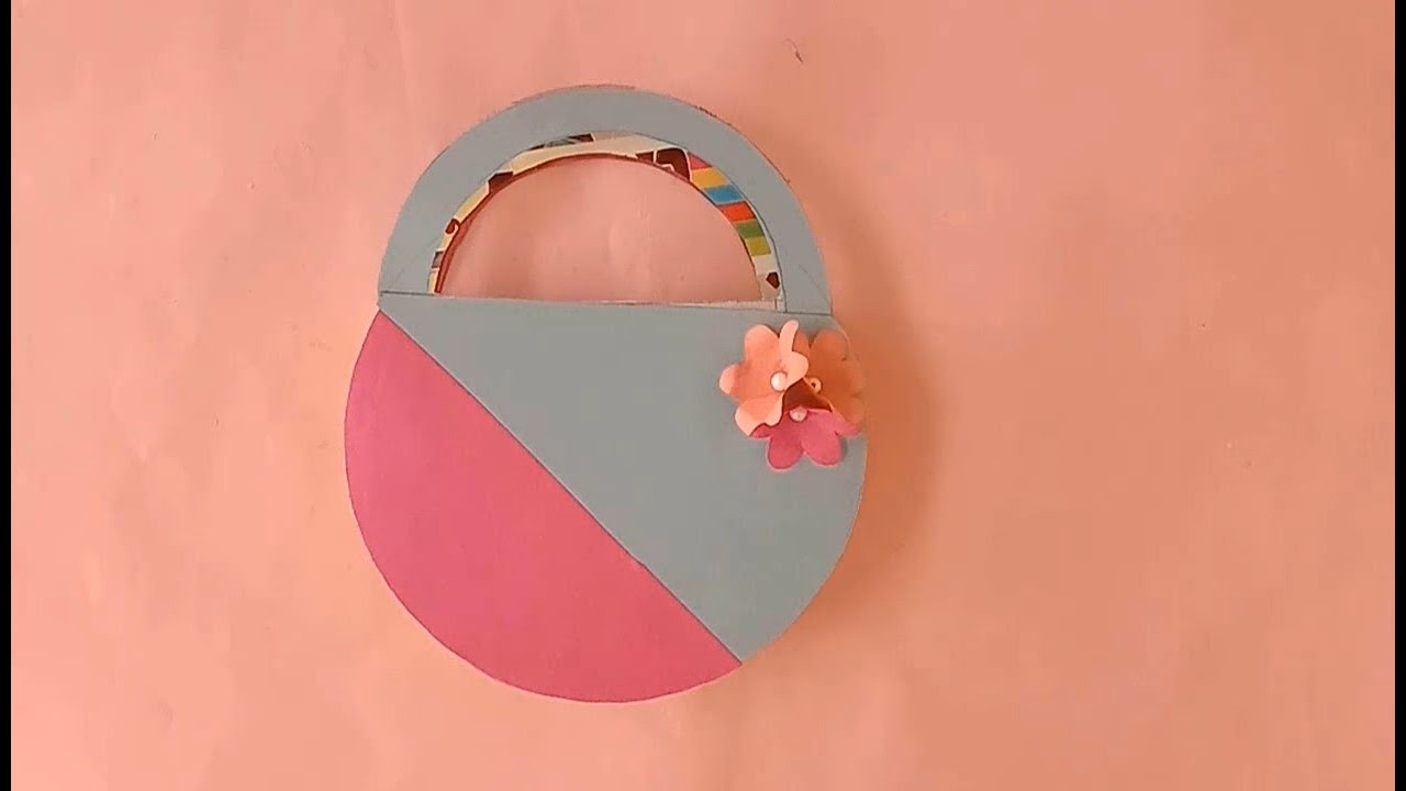 How to make cardboard bag at Home | Diy Handbag | Bag craft ideas ...