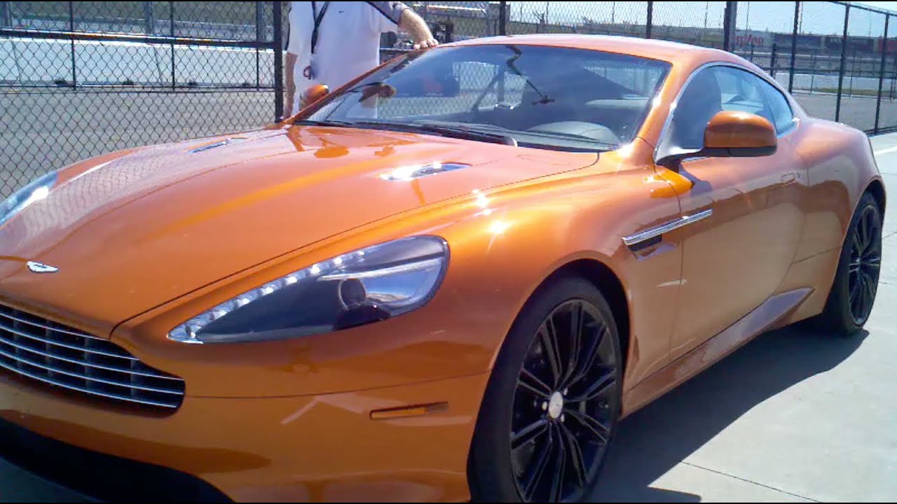 Aston Martin High Speed Pass Kansas Speedway infield Road Course - YouTube