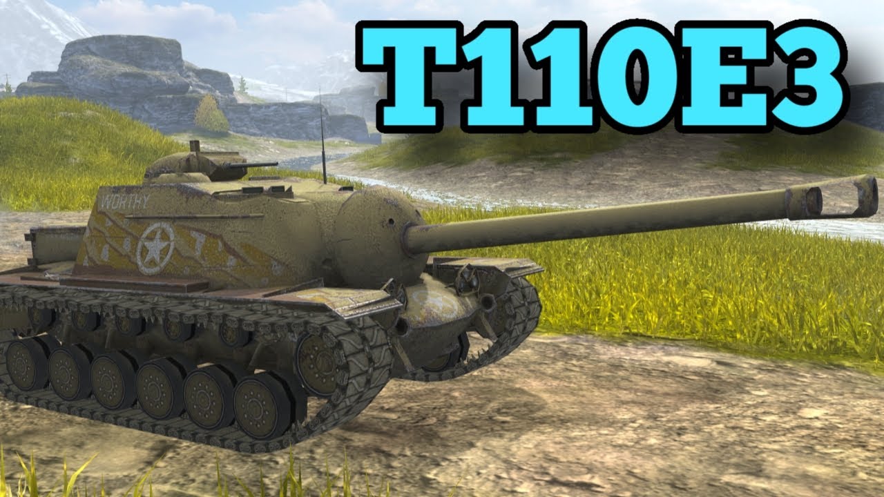 Concept 1B Driving the T110E3 - YouTube