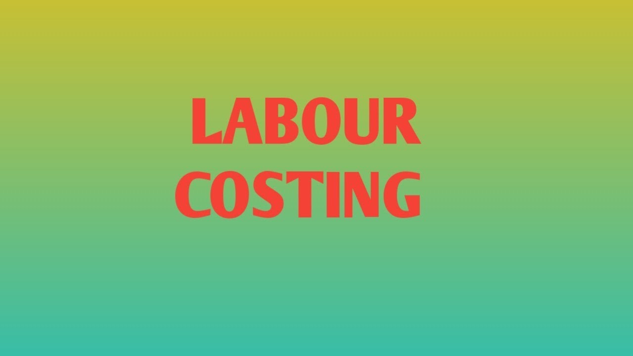 WAGES CALCULATION UNDER HALSEY AND ROWAN BONOUS SCHEME - YouTube