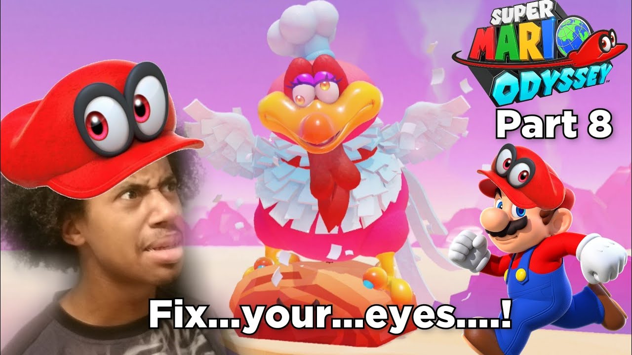 We Gotta Fight Big Bird! | Super Mario Odyssey | (Part 8) - YouTube