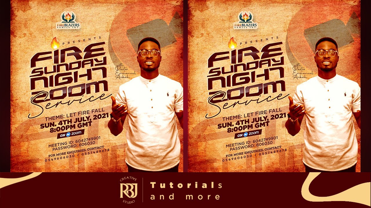 Create a TEXTURED BROWN background for CHURCH PROGRAM. (Photoshop ...