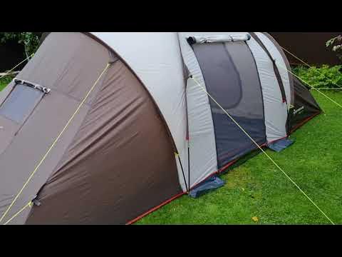 Тестим палатку Twin Sky 4 водонепроницаемость - YouTube