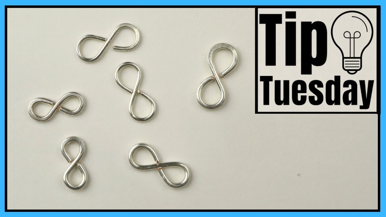 How To Make Perfect Wire Infinity Signs For Jewelry - YouTube