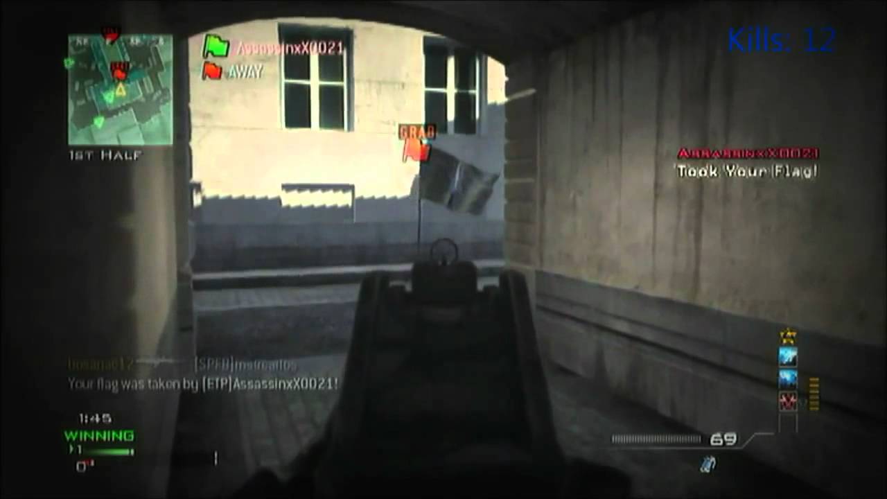 MW3 UMP.45 m.O.A.B. GAMEPLAY - YouTube