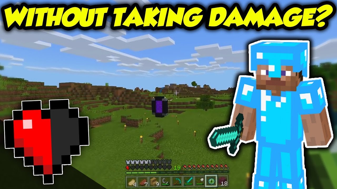 TESTED: Can You Beat Minecraft Without ANY DAMAGE? - YouTube