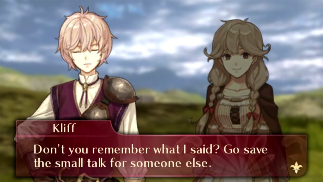 Kliff & Faye C-A Support Conversation - Fire Emblem Echoes: Shadows of ...