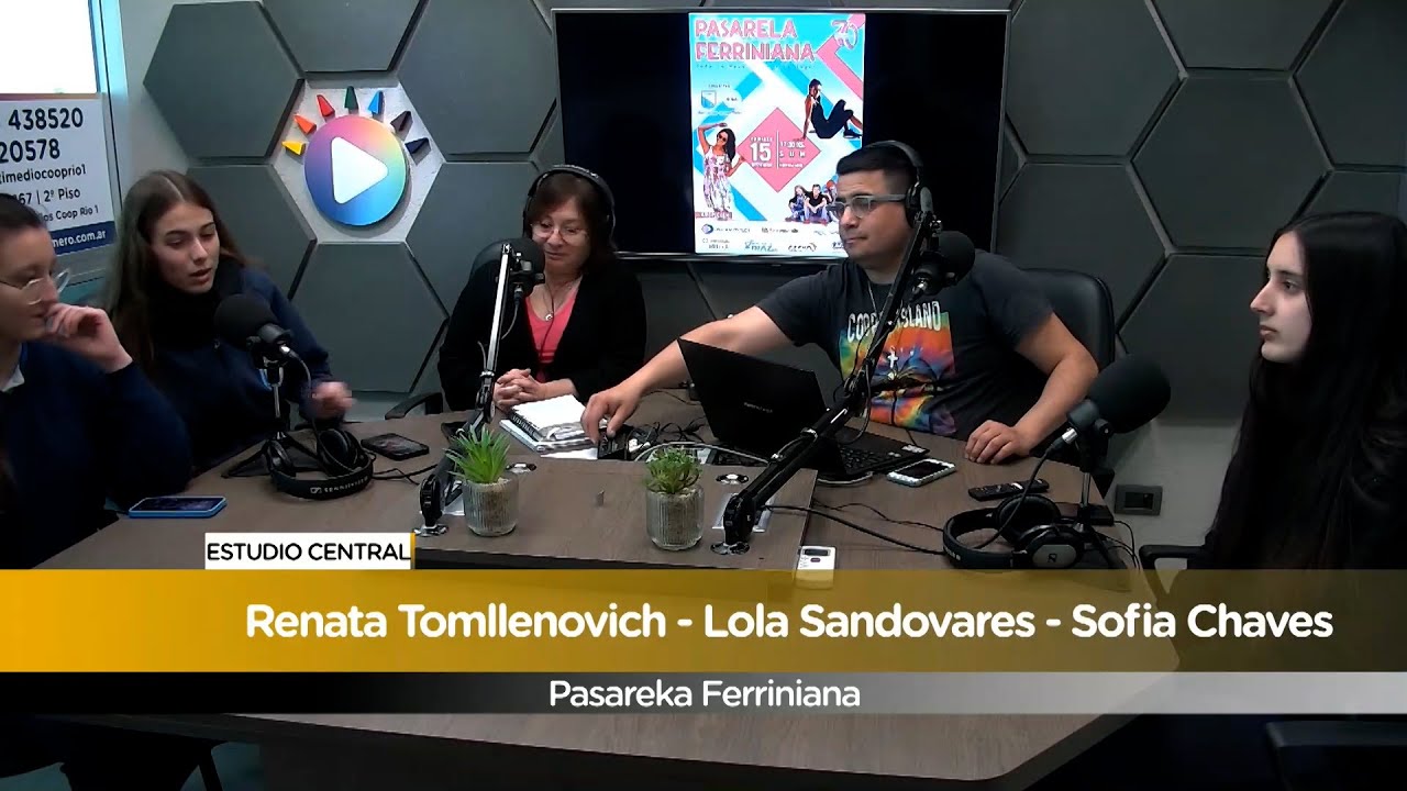 Renata Tomllenovich, Lola Sandovares y Sofia Chaves. DOSIS DE RADIO. 4 de Septiembre 2024 - YouTube