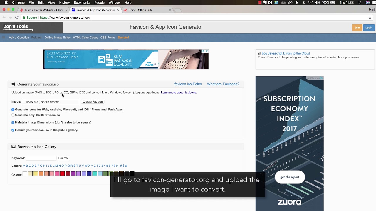 How-To: Upload a browser icon - YouTube