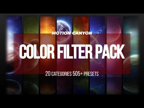 Color Filter Pack Premiere Pro Presets - YouTube