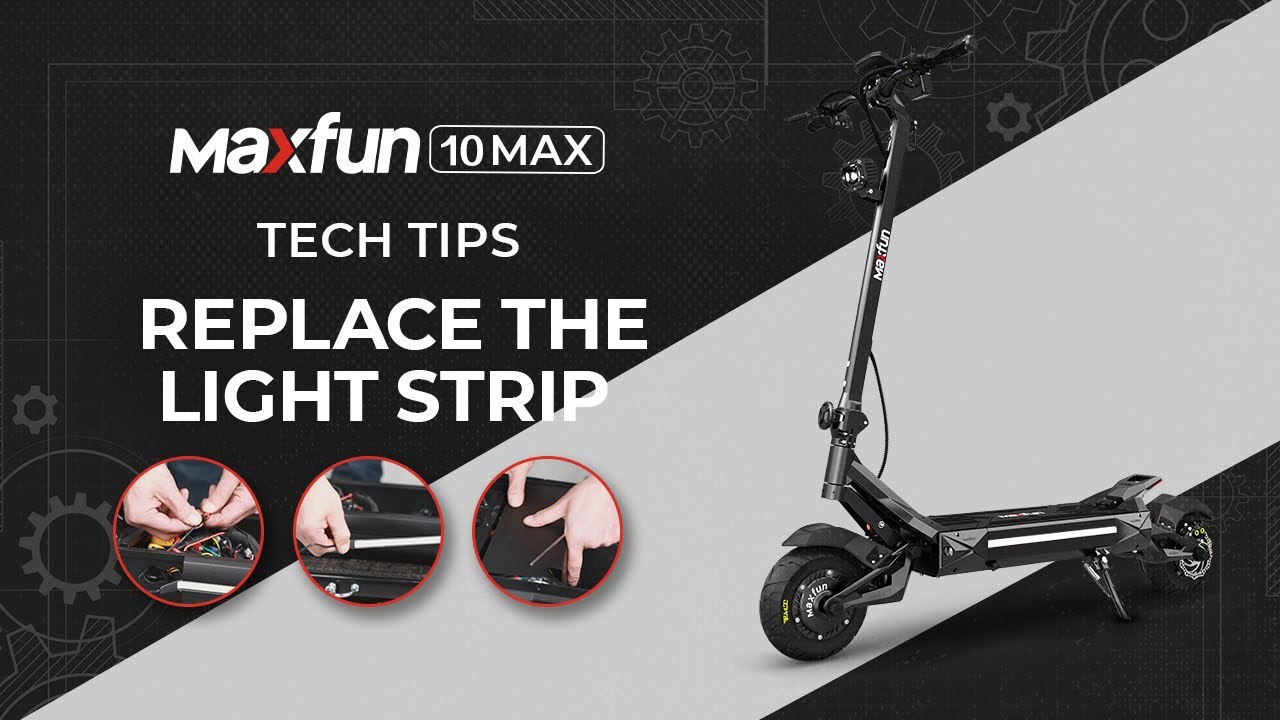 Maxfun 10 MAX: How to Replace the Light Strip - YouTube