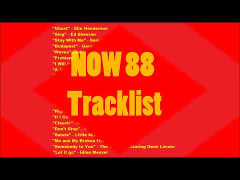 NOW 88 Tracklist - YouTube