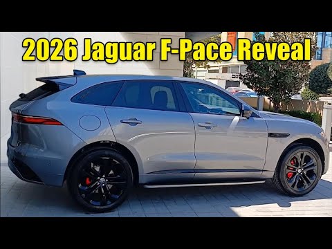 Jaguar F-Pace 2026 & Interior and Exterior Design Details