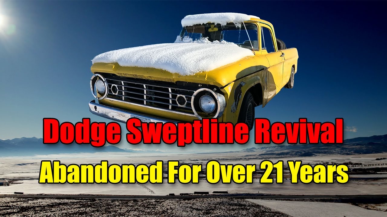 Reviving a 1965 Dodge Sweptline Pickup After 21 Years, Will It Start ...
