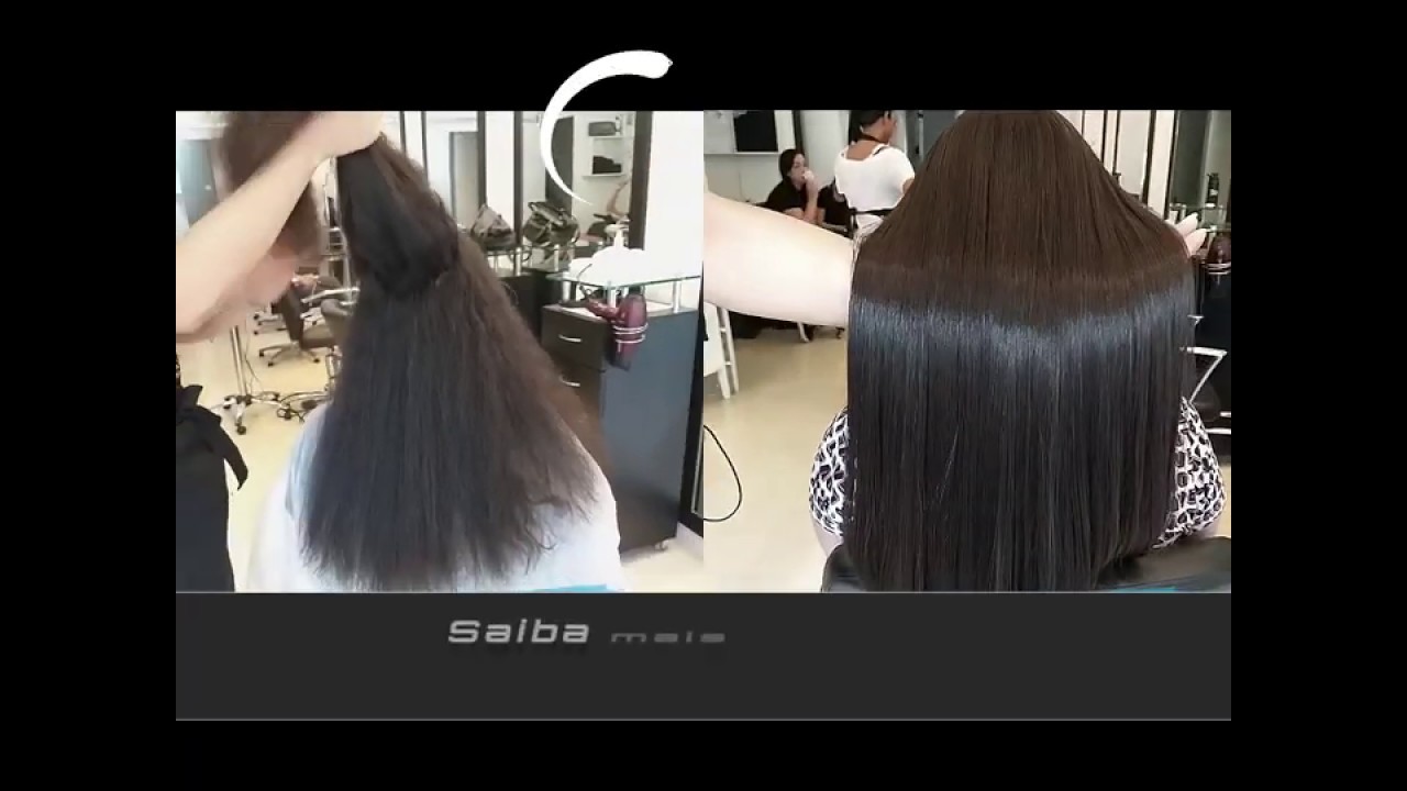VEJA COMO FAZ UM CABELO ALISAR 100% - YouTube