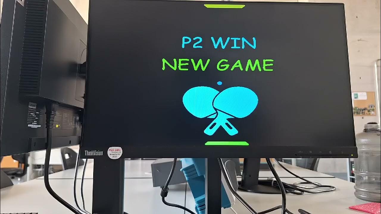 Resultados de Implementación del Videojuego PONG en FPGA usando VHDL - YouTube