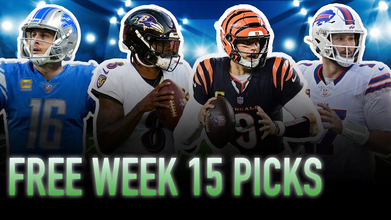 NFL Week 15 Free Picks and Predictions | NFL Free Picks Today | THE ...
