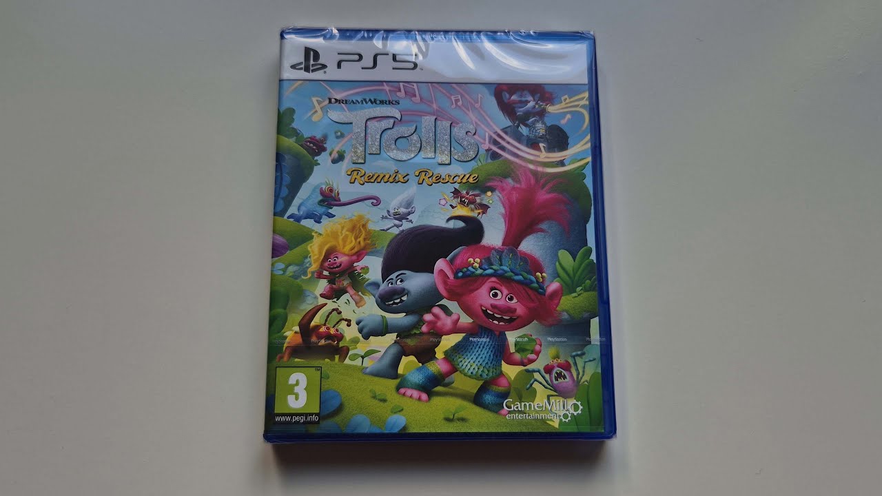 DreamWorks Trolls Remix Rescue PS5 Unboxing - YouTube