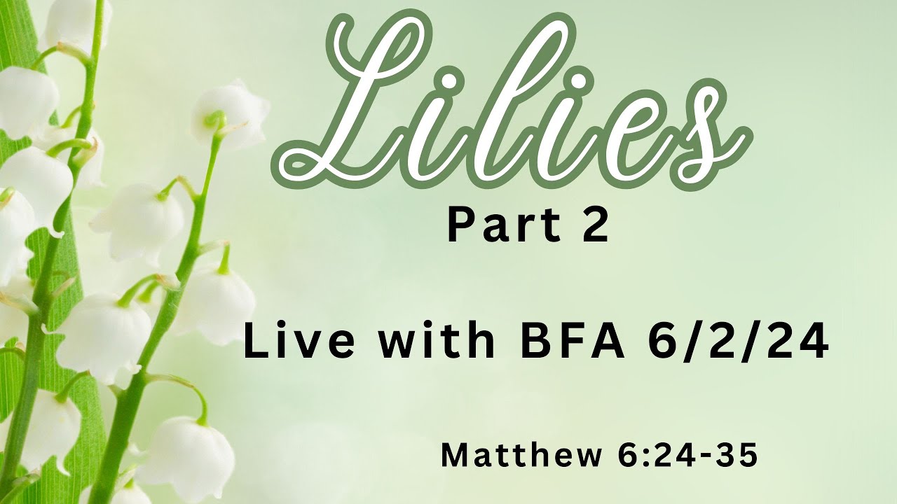 Belleville First Assembly - 6/2/24 - Live Message from Pastor Chance ...