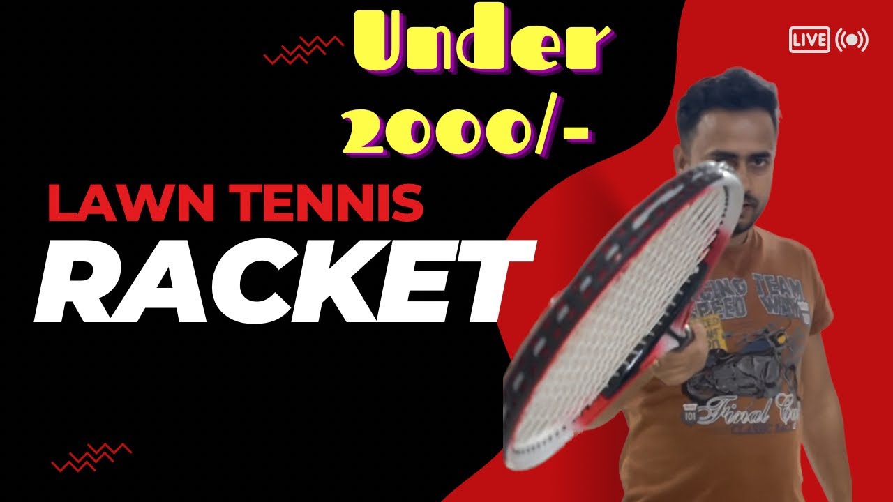 Adult Tennis Racket | Super Light Weight Tennis Racquets Shock-Proof ...