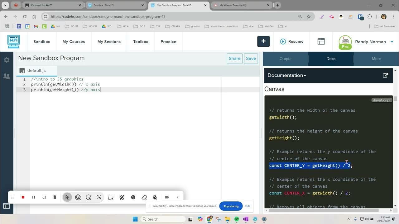 Intro to JS Graphics (the "canvas") - YouTube