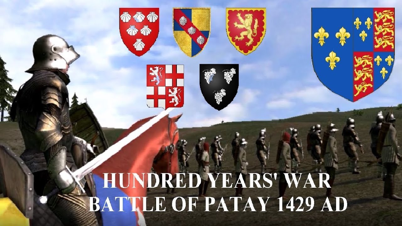Battle of Patay 1429 AD - Joan of Arc and the Siege of Orleans ...