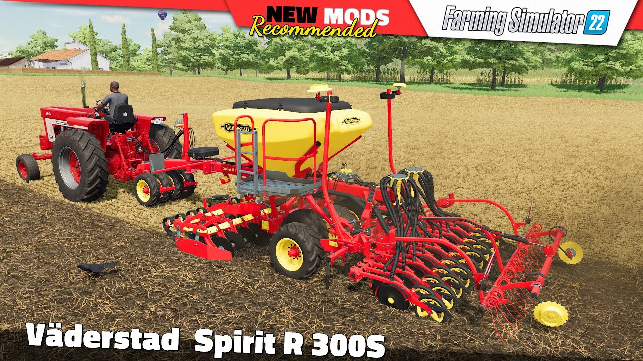 FS22 ★ Väderstad Spirit R 300S - Farming Simulator 22 New Mods Review ...