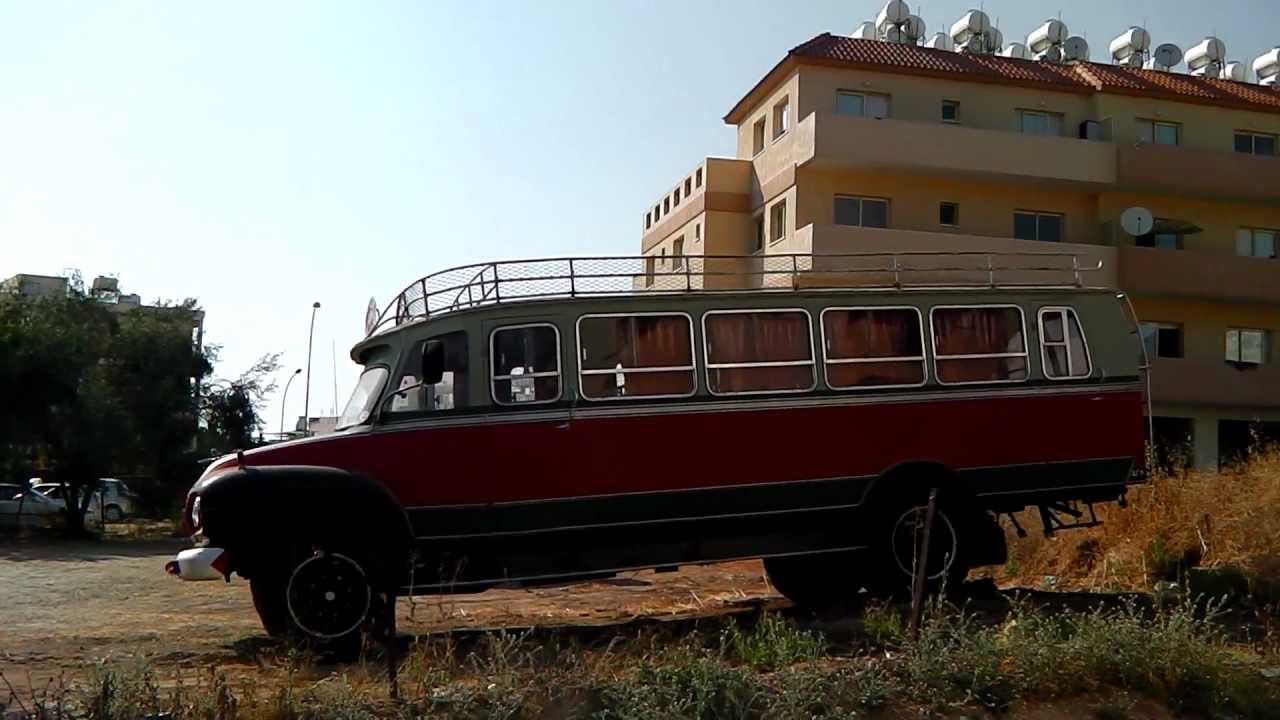 Old Bedford Bus in Paphos Cyprus. - YouTube