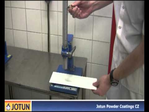 Jotun Powder Coatings - Powder Coatings Curing Tests EN - YouTube