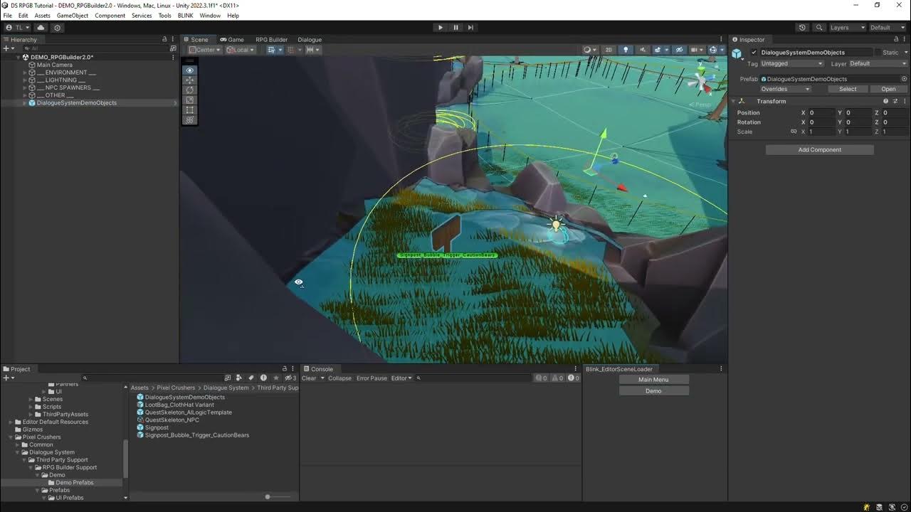 Dialogue System for Unity 2.x RPG Builder Integration - YouTube