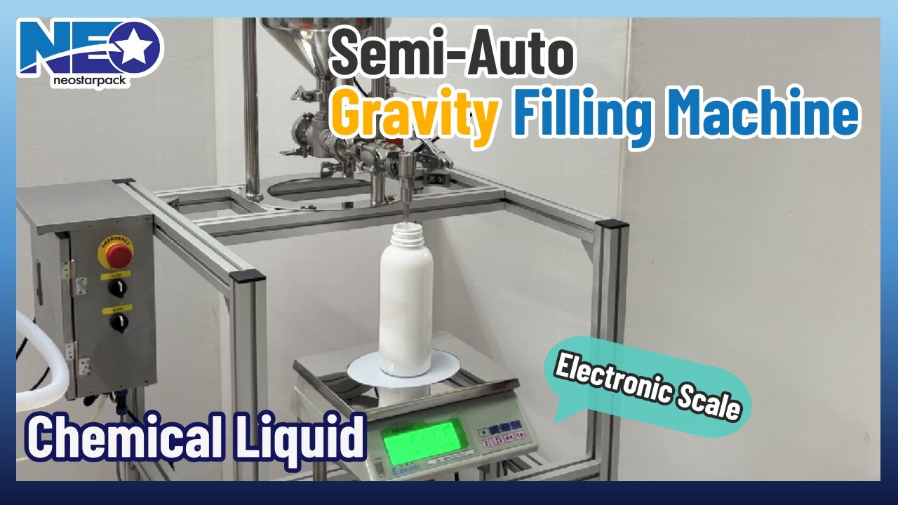 【Demo】How to Accurately Produce Chemical Liquids? | Gravity Filler ...
