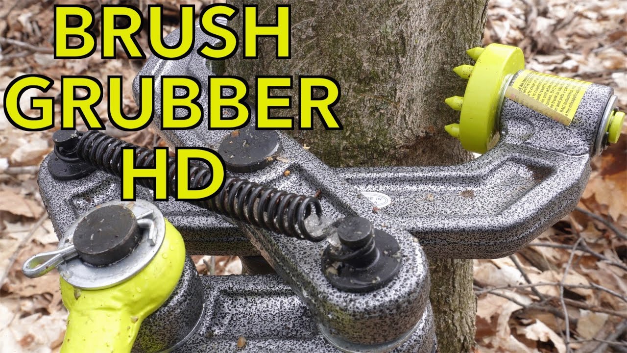 Brush Grubber Tree and Brush Remover Demonstration - YouTube