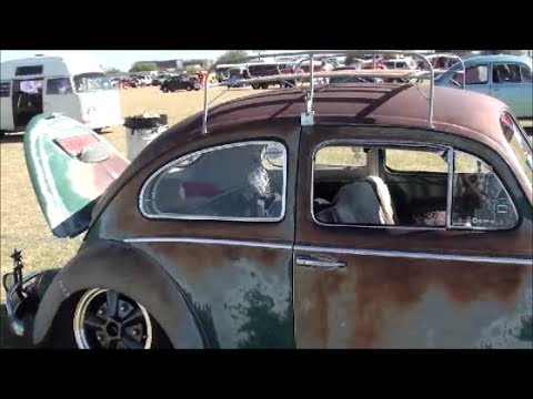 VW BUGS patina and two tone oval window beetles - YouTube