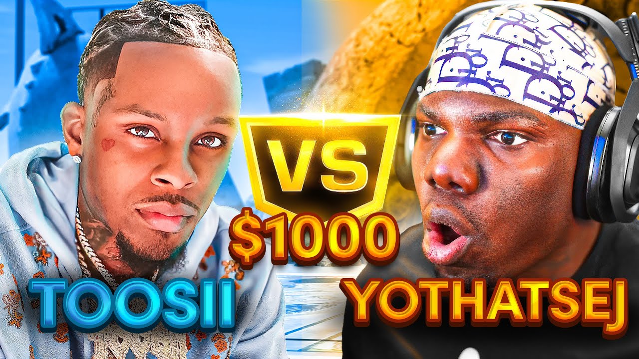 YoThatsEJ goes Against rapper Toosii in $1000 Wager... They had a ZEN ...