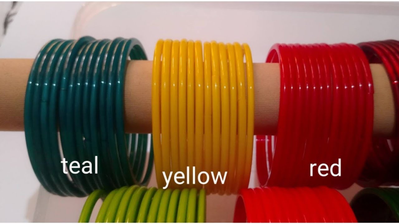 How Beautiful Glass Bangles Made in Factory Process........ - YouTube