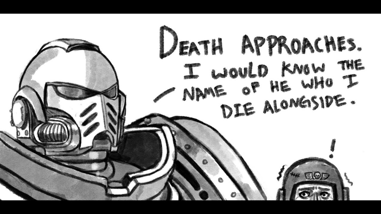 The Space Marine's Little Buddy | A Warhammer 40k Comic Dub - YouTube