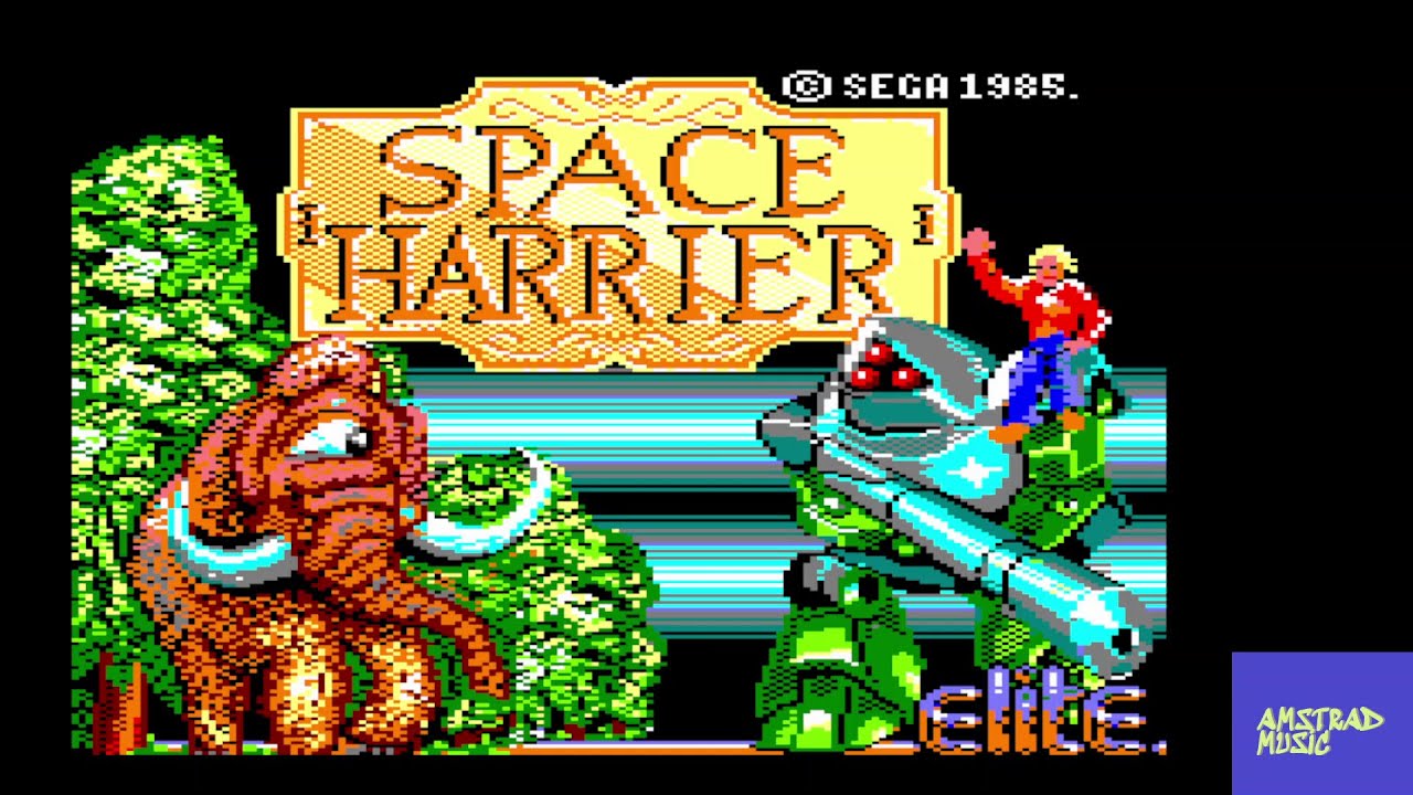 SPACE HARRIER Music - Nostalgia Amstrad AY MUSIC - YouTube