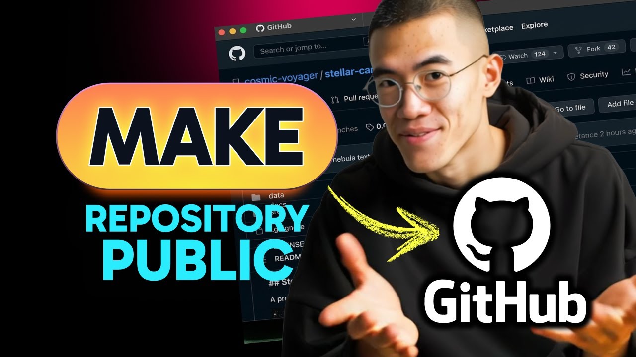 How to MAKE A REPOSITORY PUBLIC in GitHub (Step by Step) 2025 - YouTube