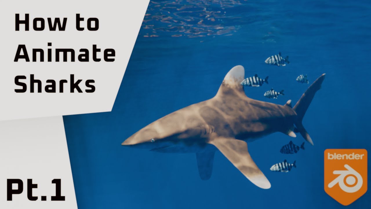 How to animate sharks, fish and other swiming stuff in blender part 1 ...